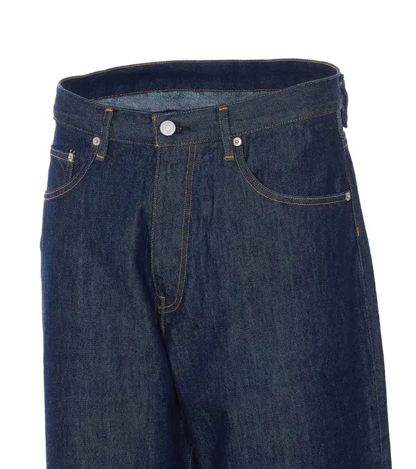 Auralee Hard Twist Wide-leg Jeans