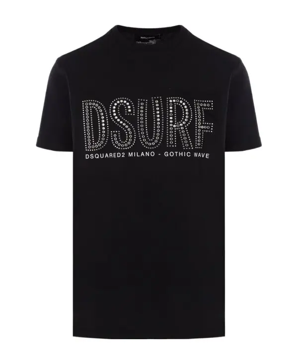 Dsquared2 Logo Embellished Crewneck T-shirt - No