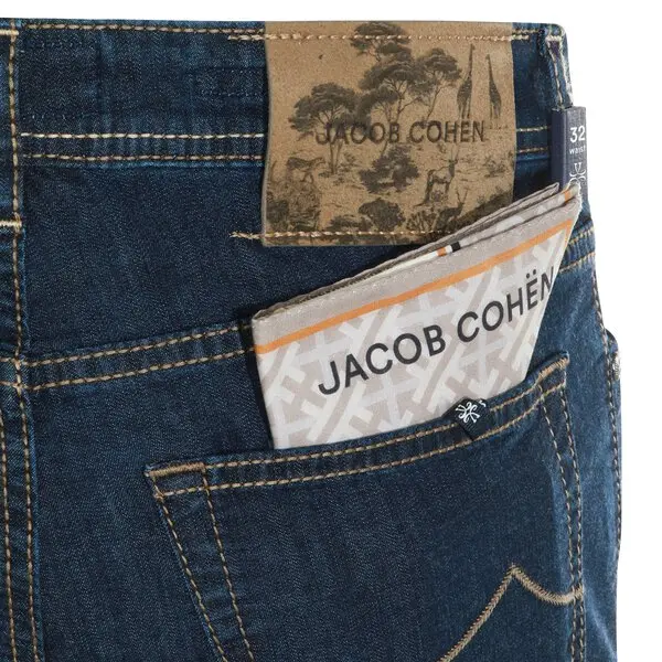 Jacob Cohen Classic Straight-leg Jeans - Black