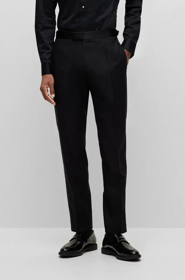 Hugo Boss Slim-fit Tailored Trousers