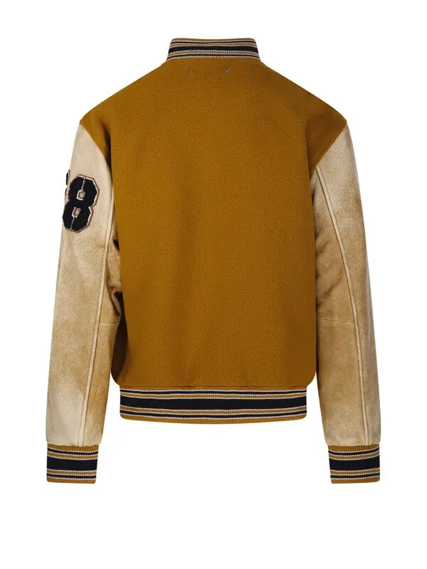 GOLDEN GOOSE Logo Patch Bomber Jacket