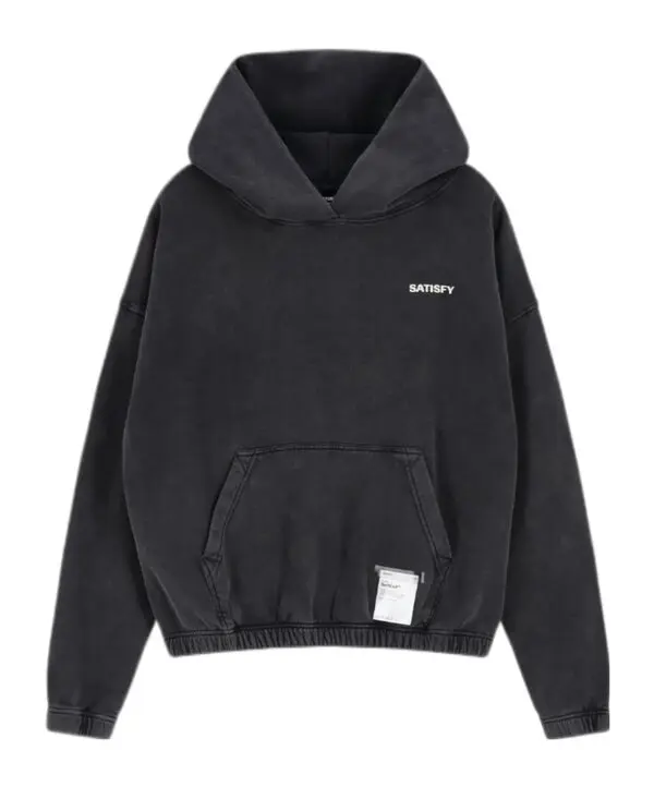 Satisfy Logo Print Hoodie - No