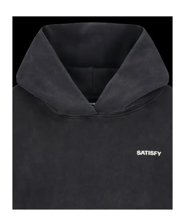 Satisfy Logo Print Hoodie - No