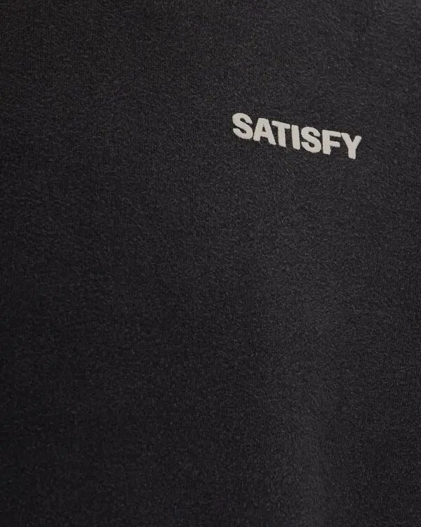 Satisfy Logo Print Hoodie - No