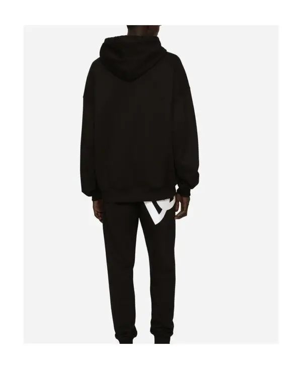 Dolce & Gabbana Dg Logo Print Hoodie