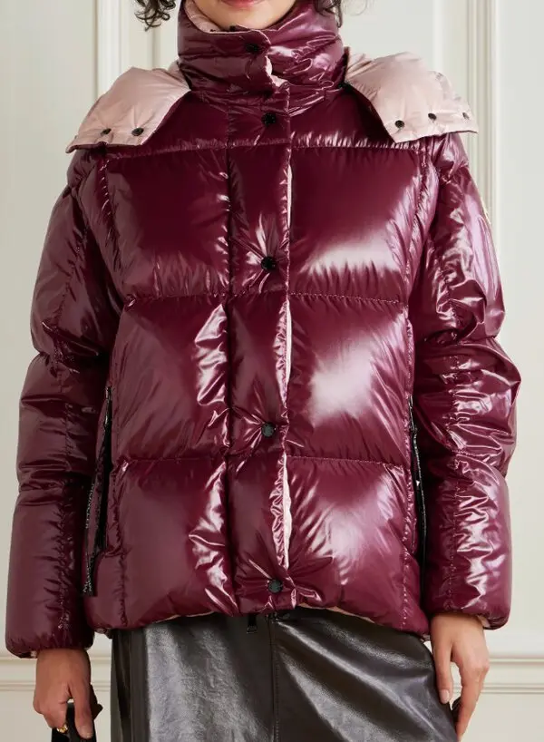 Moncler Parana Hooded Short Down Jacket - No