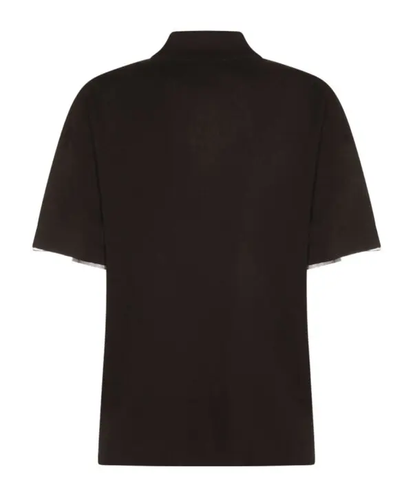 Fabiana Filippi Short-sleeve Polo Collar T-shirt