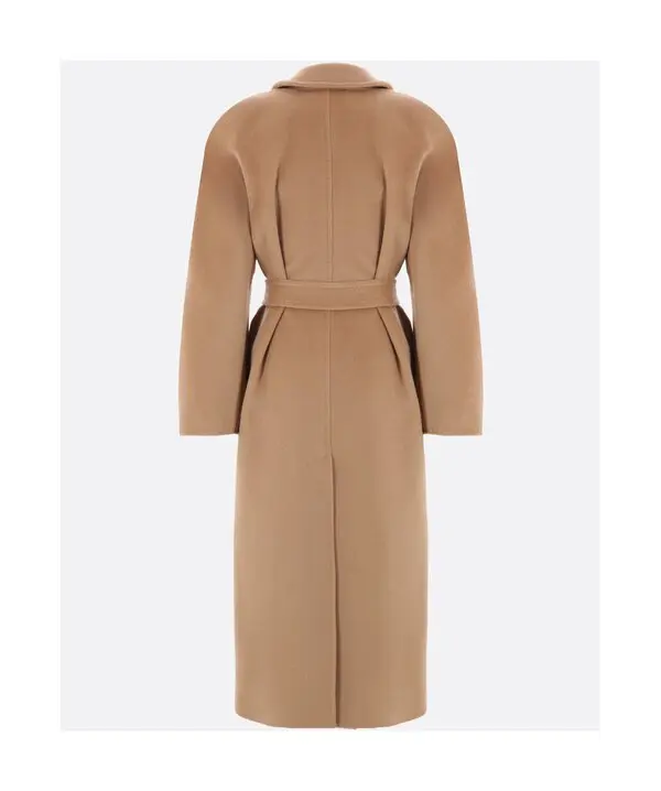 Max Mara Belted Long-sleeved Coat