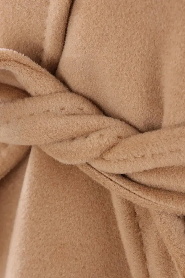 Max Mara Belted Long-sleeved Coat