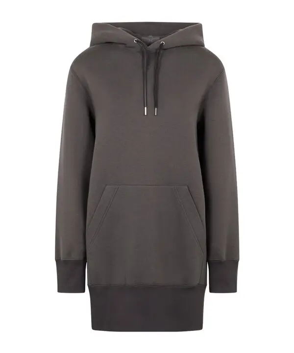 Sacai Layered Drawstring Hoodie - Black