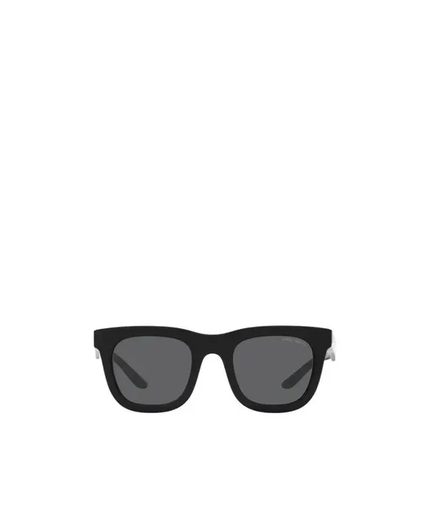 Giorgio Armani Logo Detail Sunglasses - Black