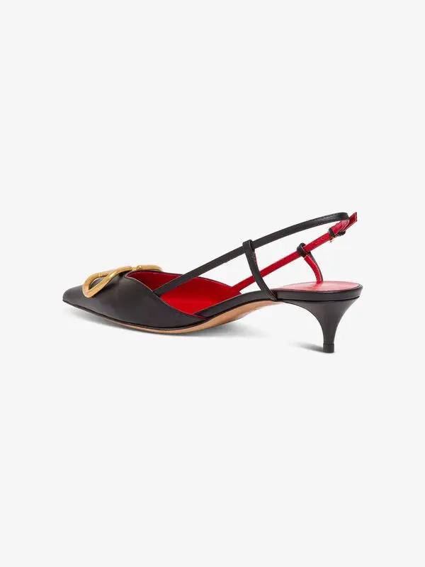 Valentino Garavani Vlogo Signature Slingback Pumps