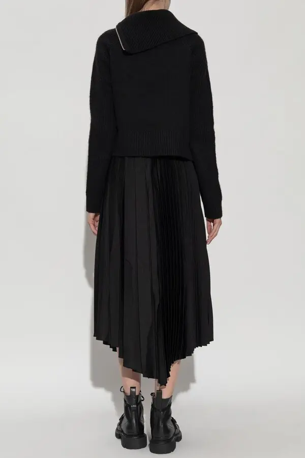 ALLSAINTS Two-piece Pleated Midi Dress