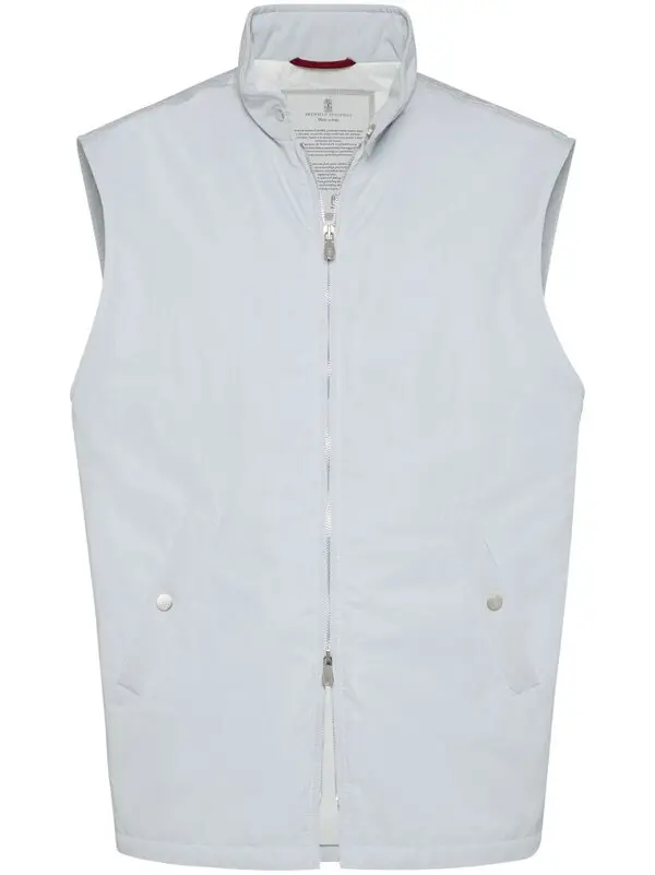 Brunello Cucinelli Sleeveless Zip-up Gilet - No