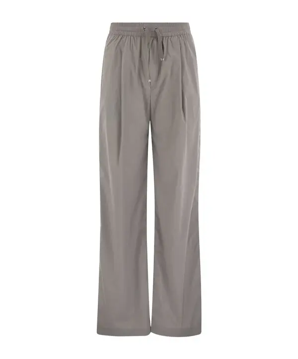 Herno Wide-leg Trousers With Drawstring Waist - No