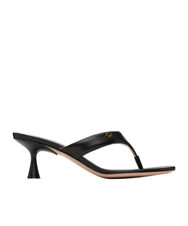 GIANVITO ROSSI Ascent Thong 55 High-heeled Sandals - Black