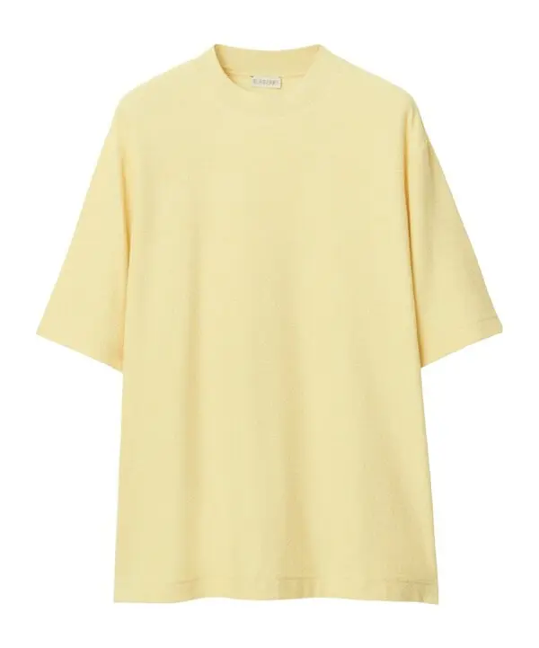 Burberry Ekd-print Towelled T-shirt - Nude