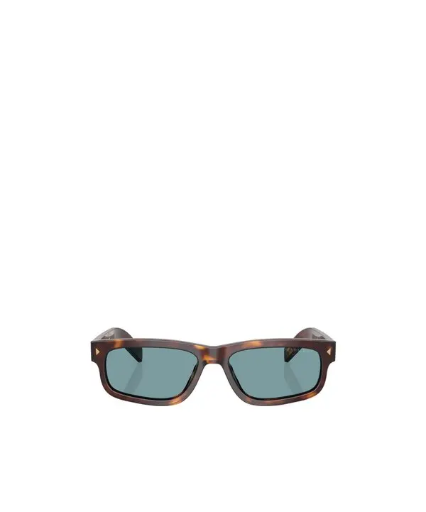 Prada Rectangular Frame Sunglasses - Green