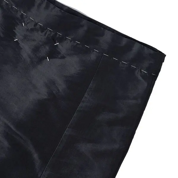 MAISON MARGIELA Drawstring Midi Skirt