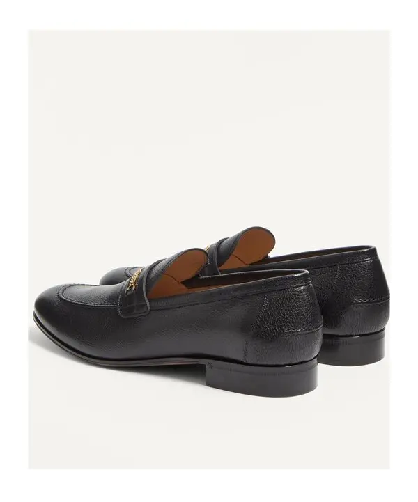 Valentino Garavani Vlogo Signature Slip-on Loafers - Black