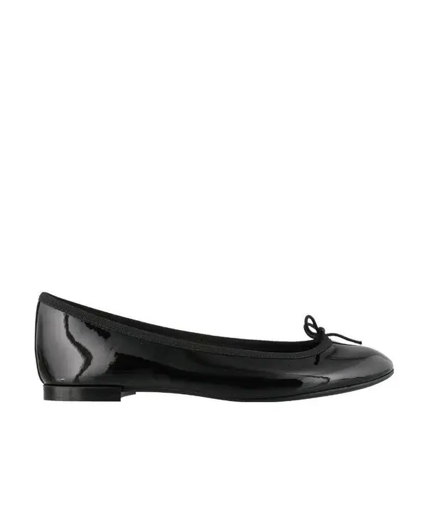 Repetto Lili Patent Ballet Flats - Black