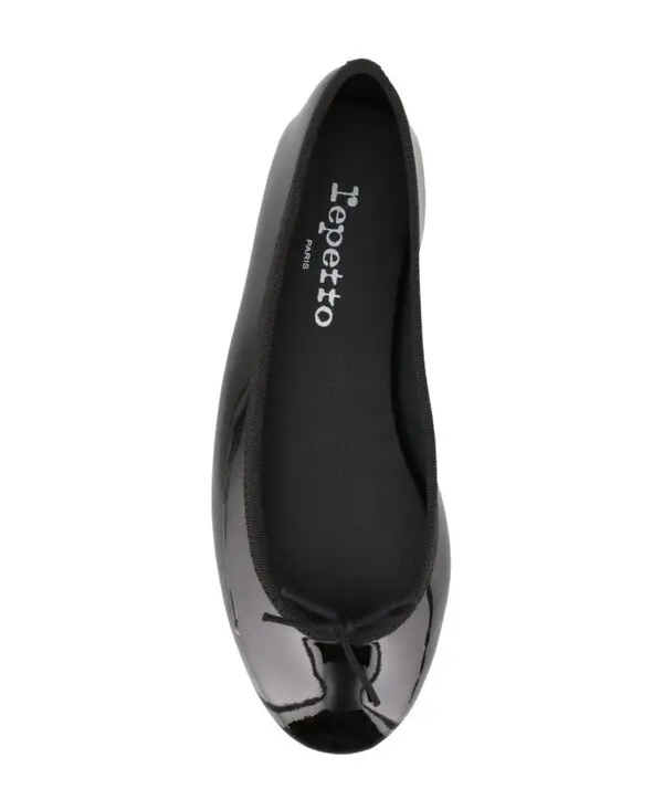 Repetto Lili Patent Ballet Flats - Black
