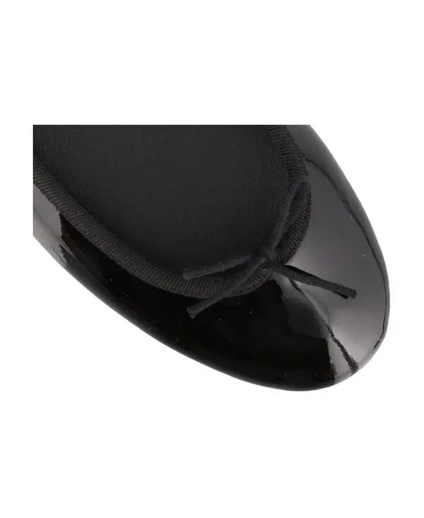 Repetto Lili Patent Ballet Flats - Black