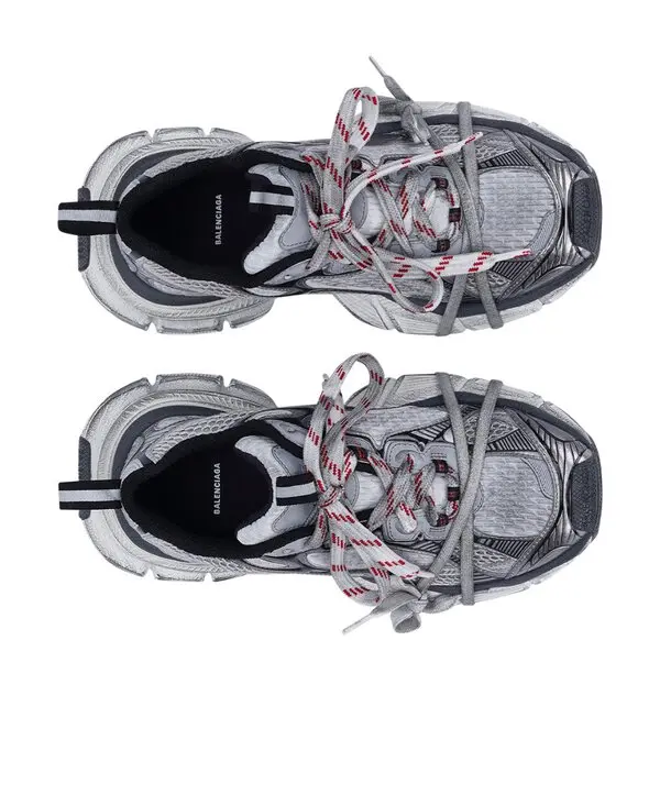 Balenciaga 3xl Lace-up Sneakers - Gray