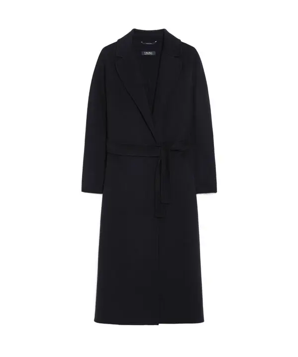 Max Mara Esturia Belted Coat - Midnight Blue