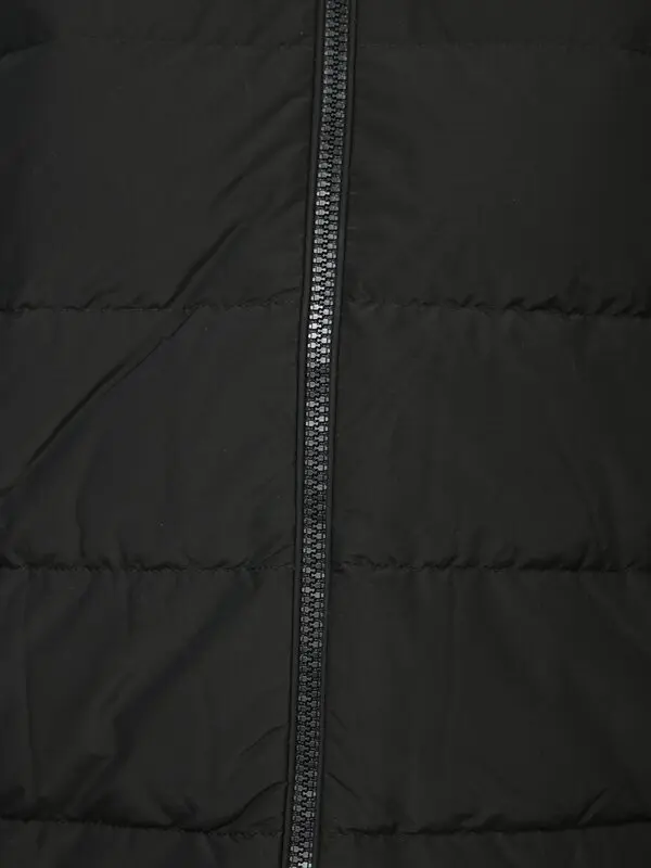 Moncler Zip-up Padded Knit Cardigan