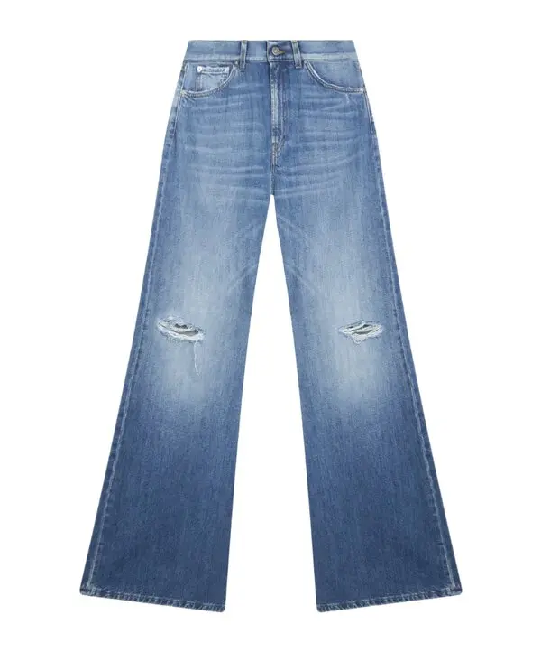 DONDUP Belt Loop Jeans - Blue