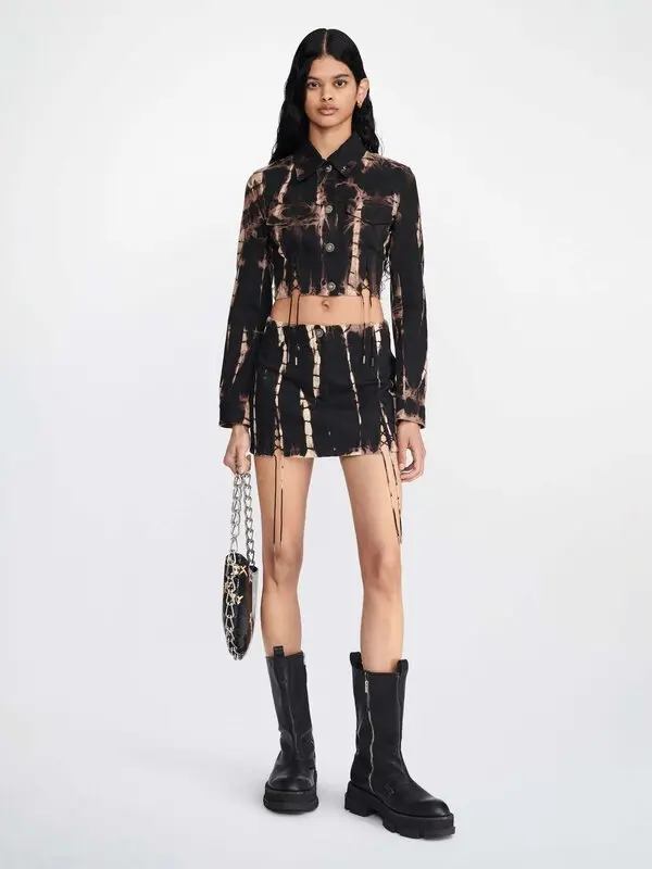 DION LEE V-wire Cropped Jacket