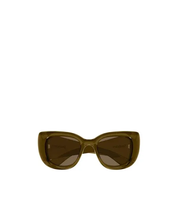 Saint Laurent Howl Cat-eye Sunglasses - Brown