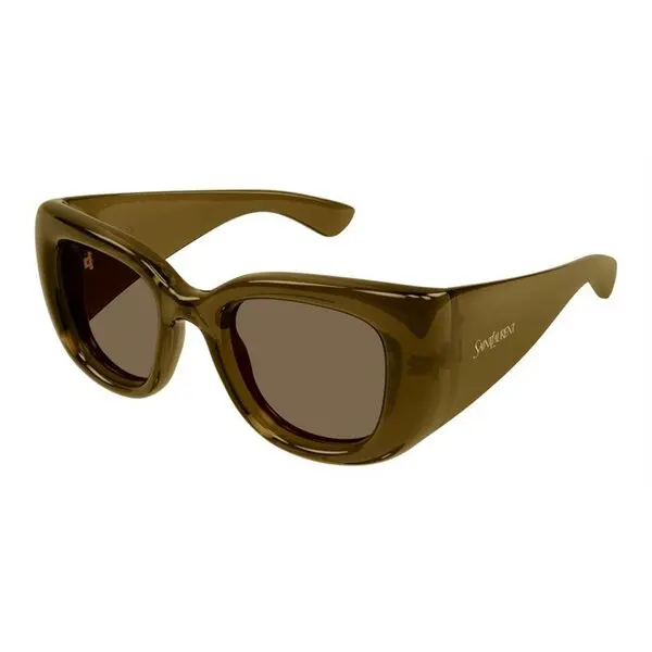 Saint Laurent Howl Cat-eye Sunglasses - Brown