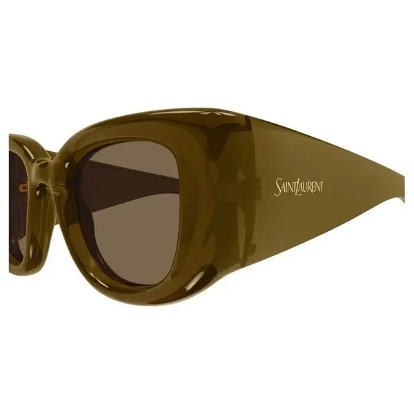 Saint Laurent Howl Cat-eye Sunglasses - Brown