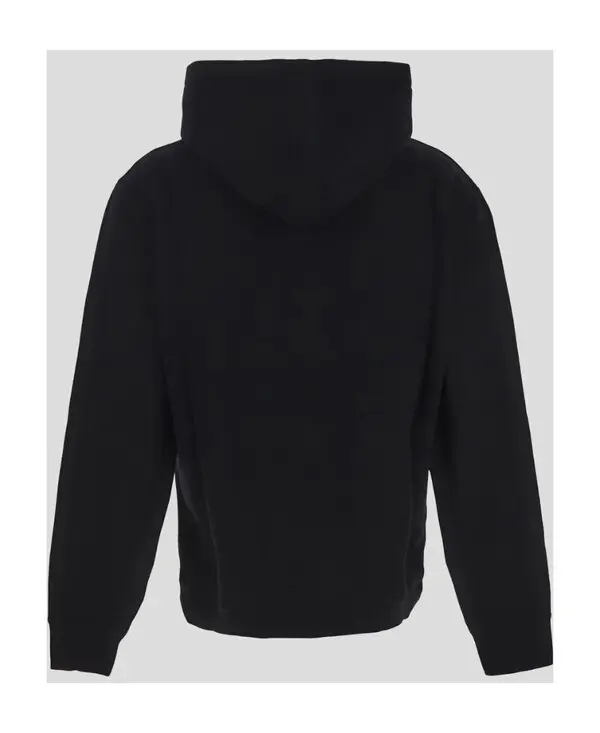 Saint Laurent Logo Embroidered Drawstring Hoodie
