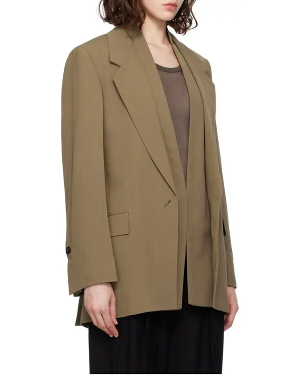 FERRAGAMO Notched Lapel Single-breasted Blazer