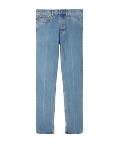 Gucci Straight-leg Jeans With Side Slits