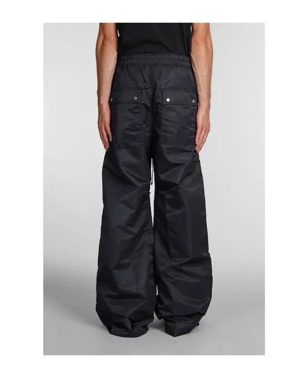 Rick Owens Geth Bela Wide-leg Trousers - Black
