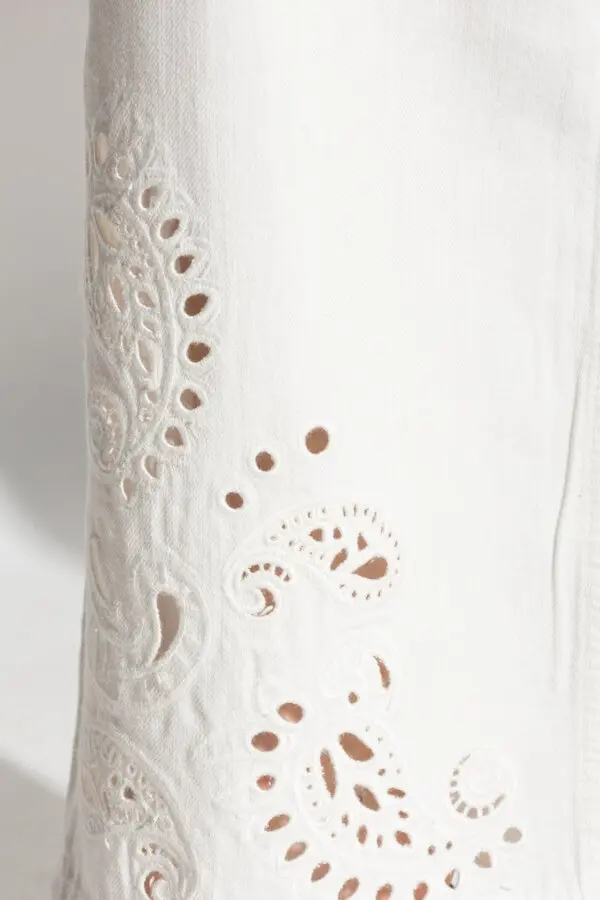 RAG  BONE Rag & Bone Embroidered Drawstring Trousers