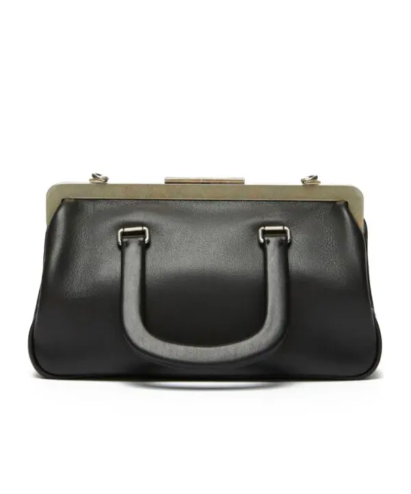 Max Mara Logo Detailed Top Handle Bag