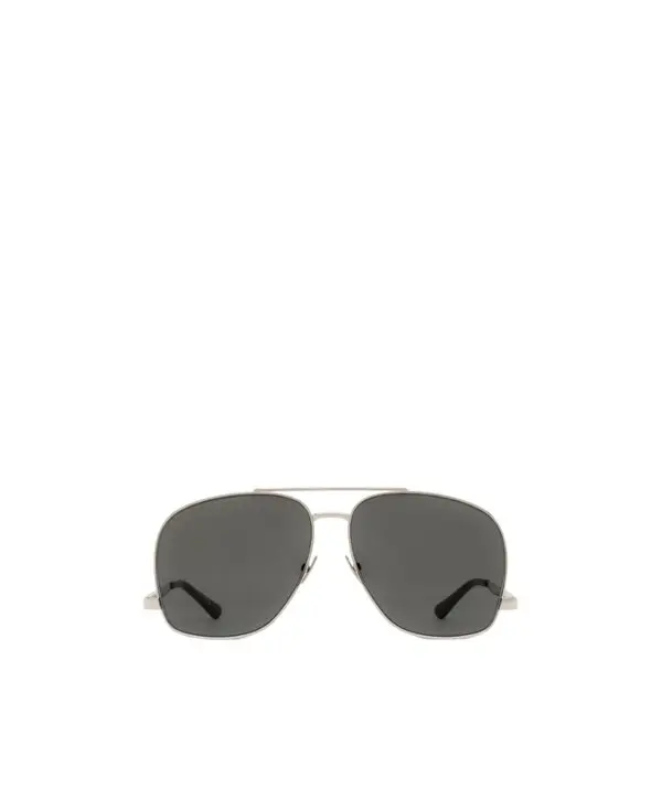 Saint Laurent Aviator Frame Sunglasses - Gray
