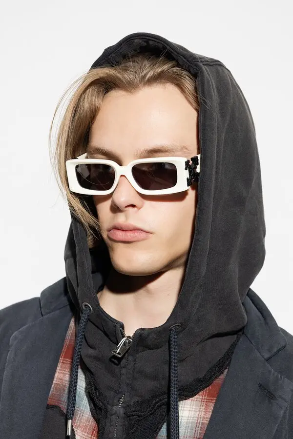 Off-White Roma Rectangular Frame Sunglasses