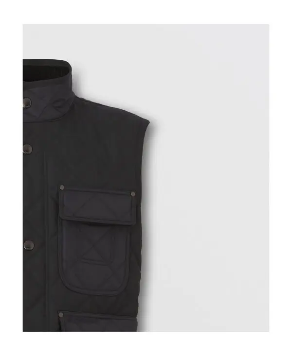 Burberry Diamond Quilted Thermoregulated Gilet