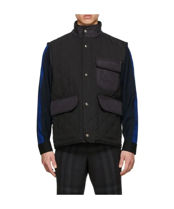 Burberry Diamond Quilted Thermoregulated Gilet