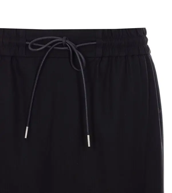 Sacai Pleated Midi Skirt