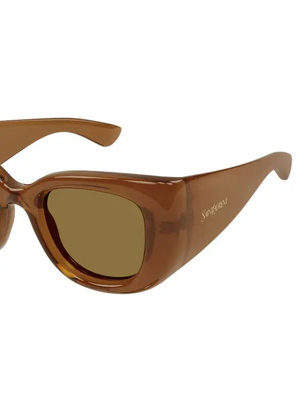 Saint Laurent Sl 903 Howl Cat-eye Sunglasses - Brown