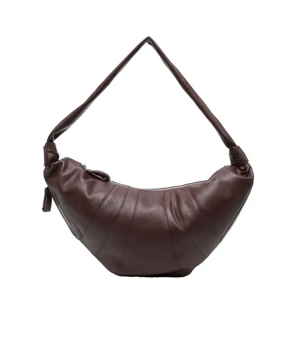 LEMAIRE Croissant Shoulder Bag - Nutwood Brown