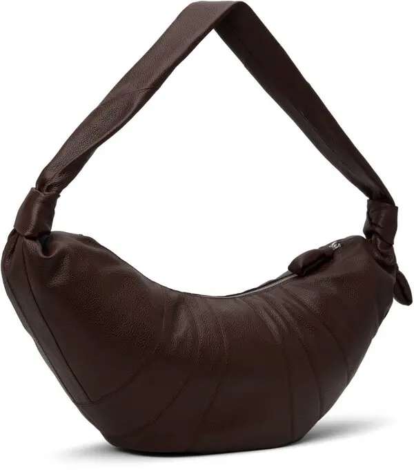 LEMAIRE Croissant Shoulder Bag - Walnut