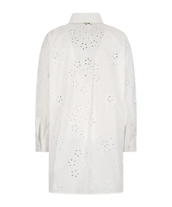 Herno Broderie Anglaise Relaxed Shirt